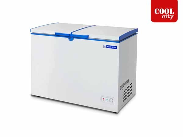 BLUE STAR CHEST FREEZER- 300D - CHFDD300DGSW | HARD TOP DEEP FREEZER ...
