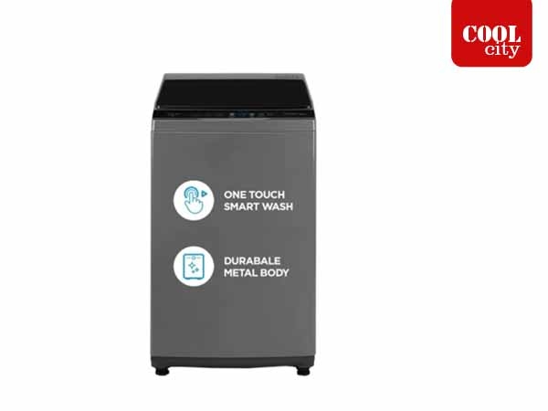 Midea 7 kg 5 Star Fully Automatic Top Load Washing Machine Grey ...